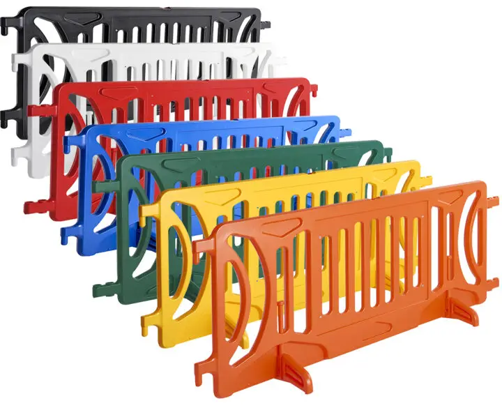 Colored Barricades For Specific Safety Needs