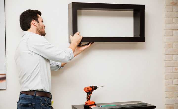 Here’s How You Can Efficiently Mount Floating Shelves on Plaster Wall