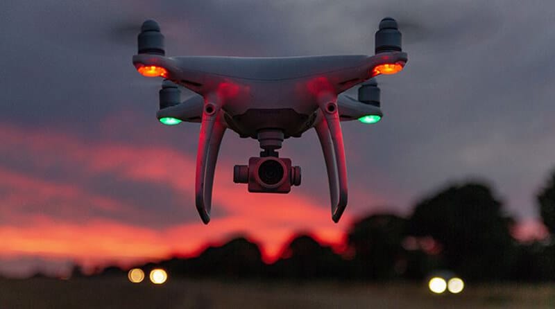 How to Spot a Drone at Night
