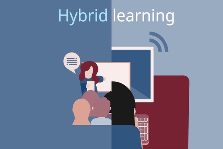 Hybrid Learning; The Meaning and Essential Components