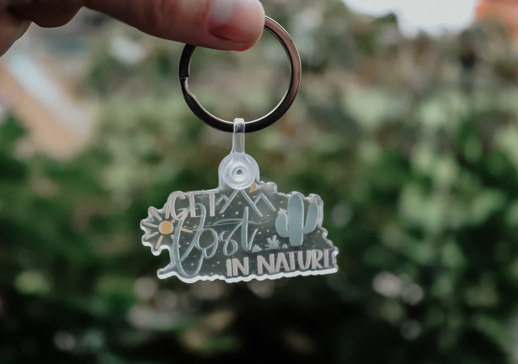 How do you make an Acrylic Keychain step by step?